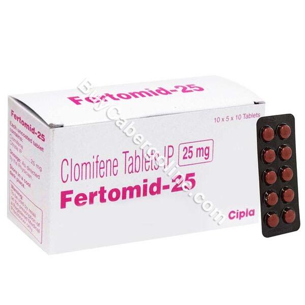 Fertomid 25 Mg Online At Lowest Price - Uses Buycabergoline