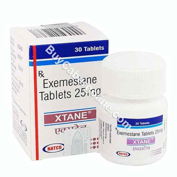 XTANE 25mg (Exemestane) - Buy Cabergoline